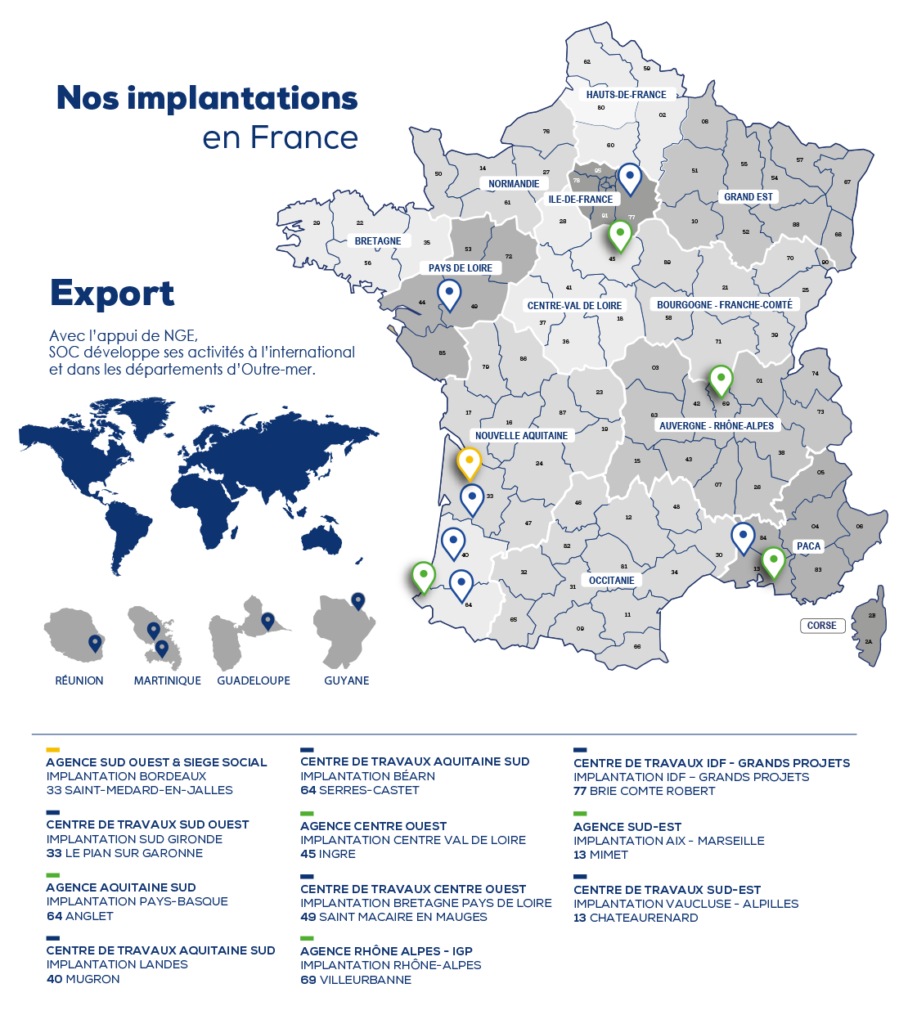 Implantations et contact - SOC